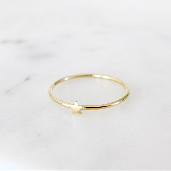 instant crush jewelry | Jewelry | Tiny Star Stacking Ring 4k Gold ...